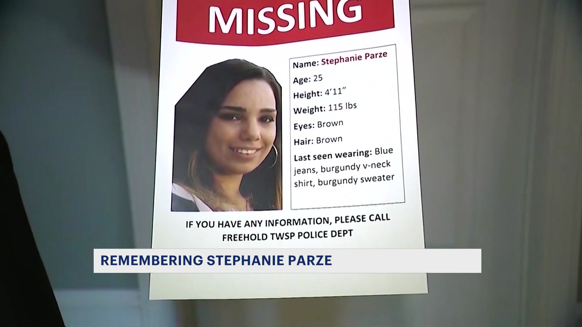 Questions remain 1 year after death of slain Freehold woman Stephanie Parze