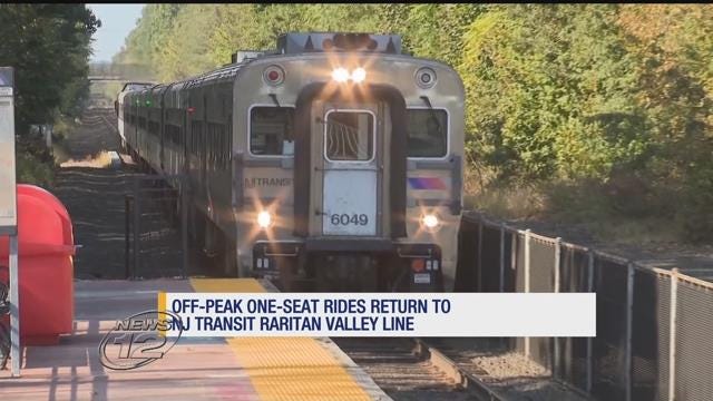 Direct service to resume on NJ Transit's Raritan Valley rail line