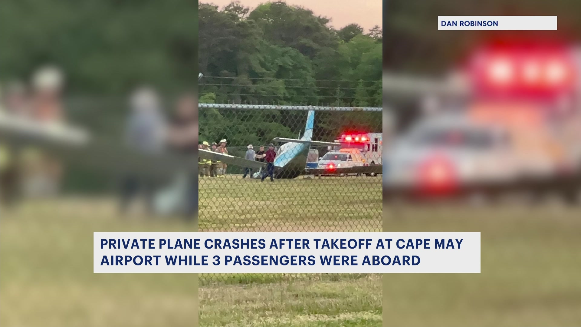 Private plane crashes after takeoff at Cape May Airport with 3 ...