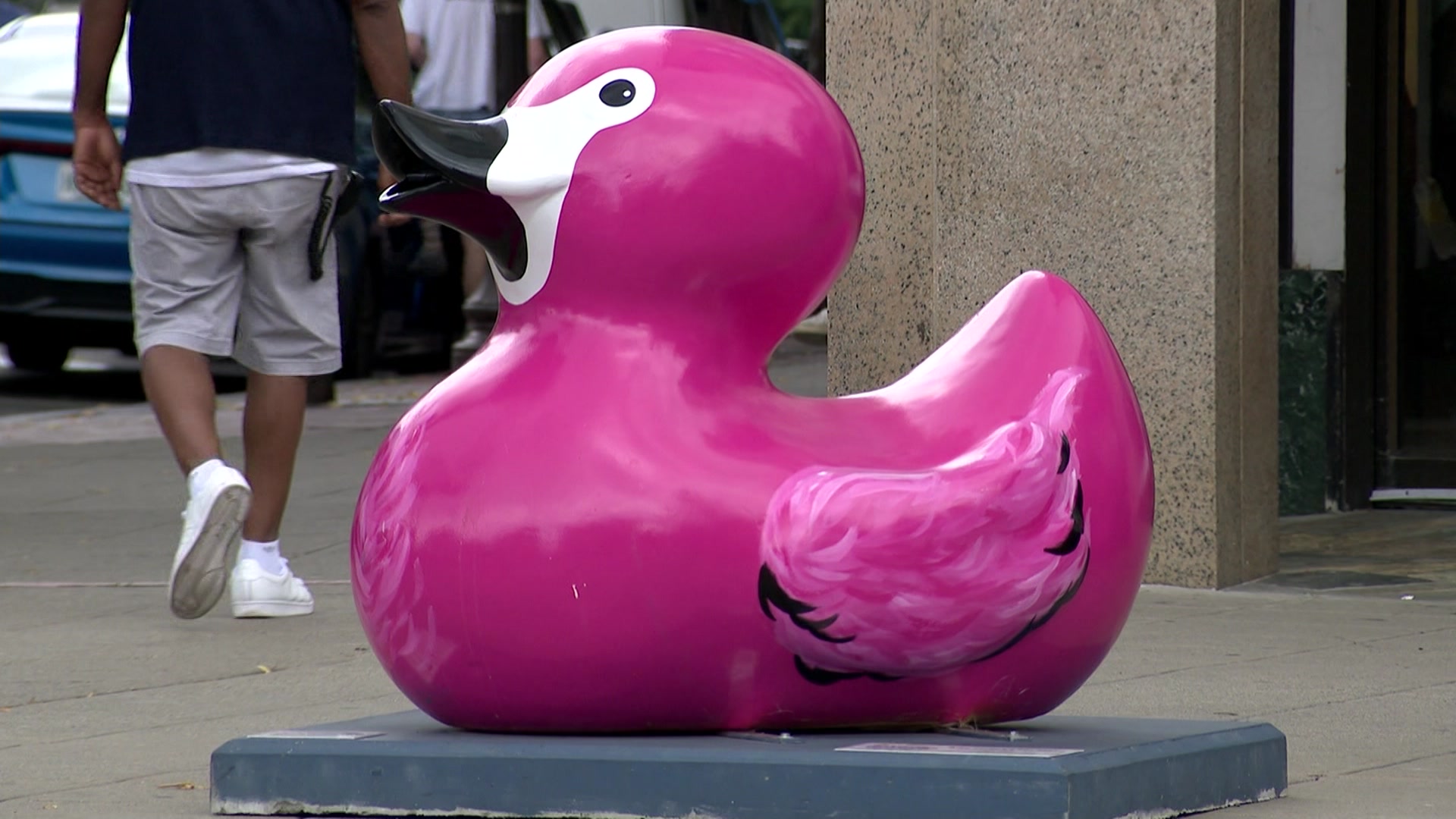 ‘Duck, Duck, Goose!’ Outdoor Art Exhibit Underway in downtown Stamford