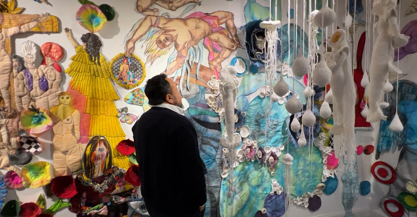 News 12 | The Bronx | EN ESPAÑOL: Artista Chileno comparte la historia ...