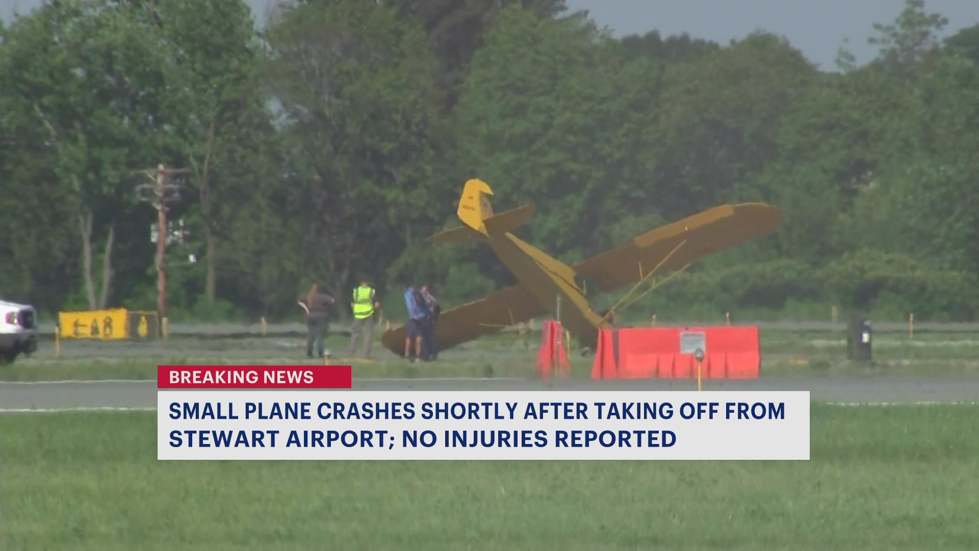 News 12 | Long Island | Port Authority Private Plane Crashes Shortly ...