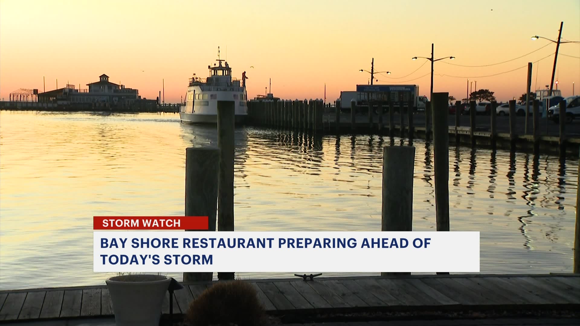 Bay Shore restaurant braces for another storm that could bring flooding