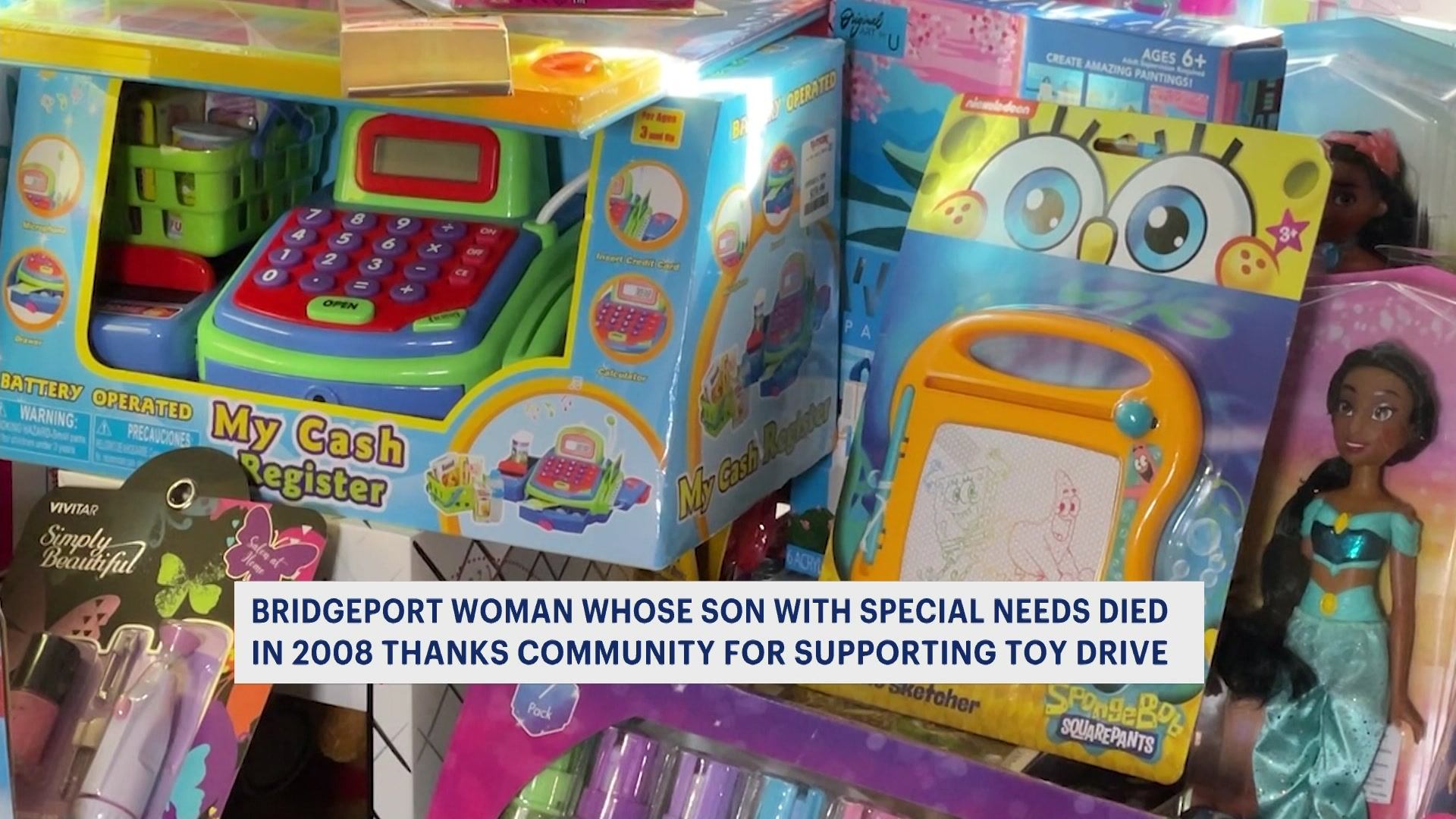 Bridgeport mom honors son with toy giveaway to fellow special needs kids