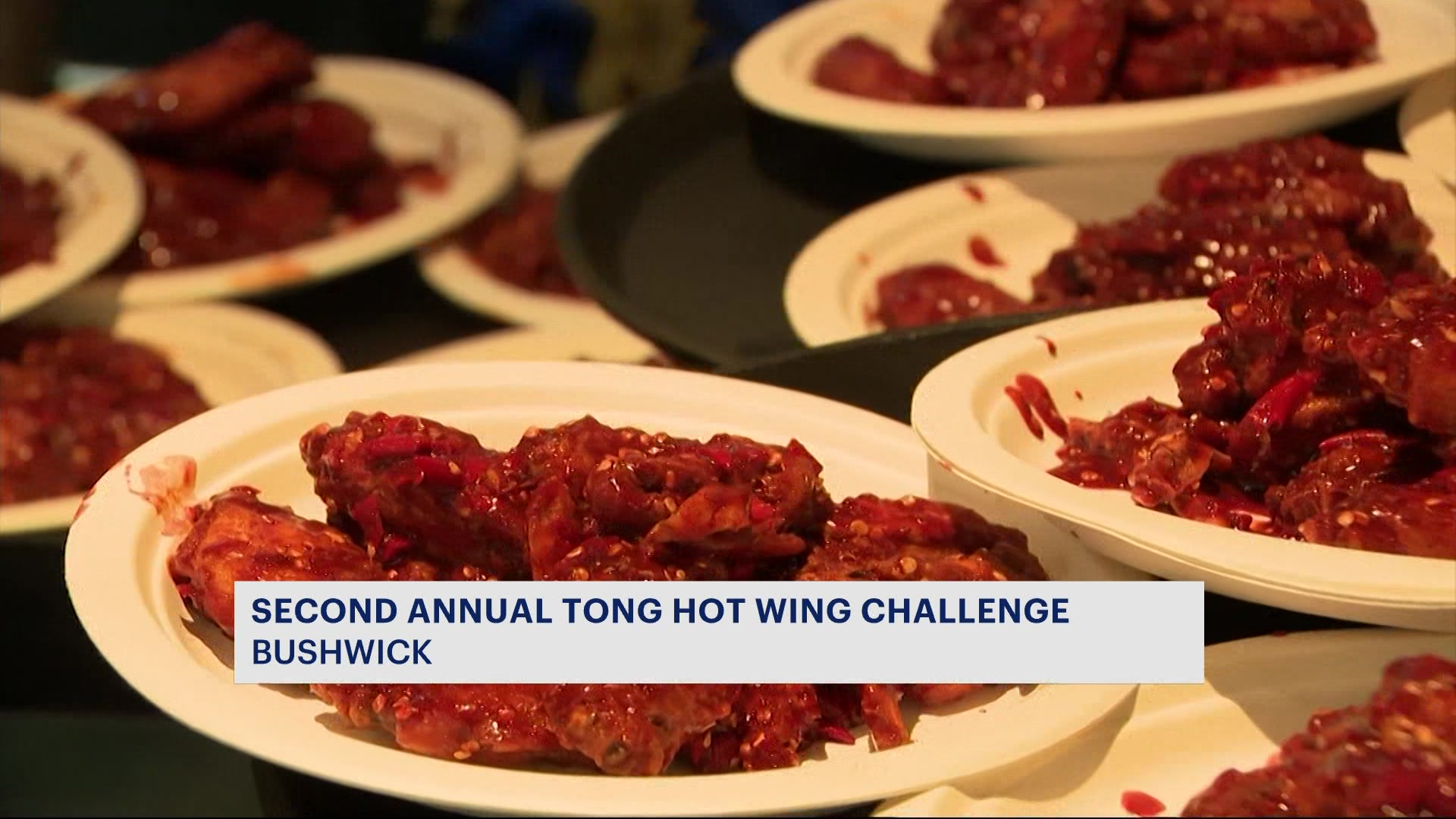 News 12 | Brooklyn | BLAZEFURY Spicy Wing Showdown draws crowds to Tong ...