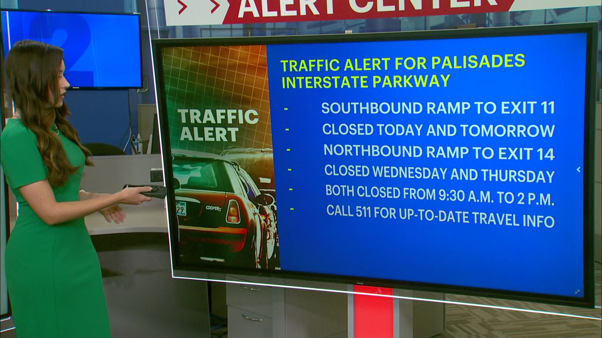 Traffic Alert: Ramps to close along Palisades Interstate Parkway in Ramapo
