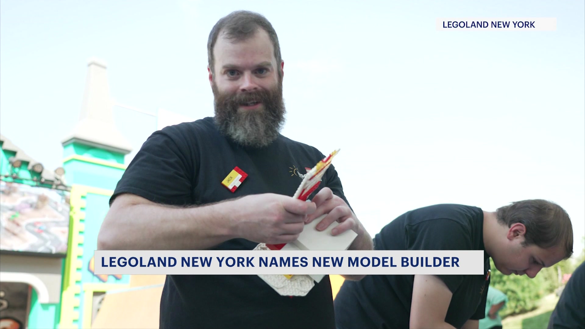 News 12 | Hudson Valley | Legoland New York Names New Model Builder