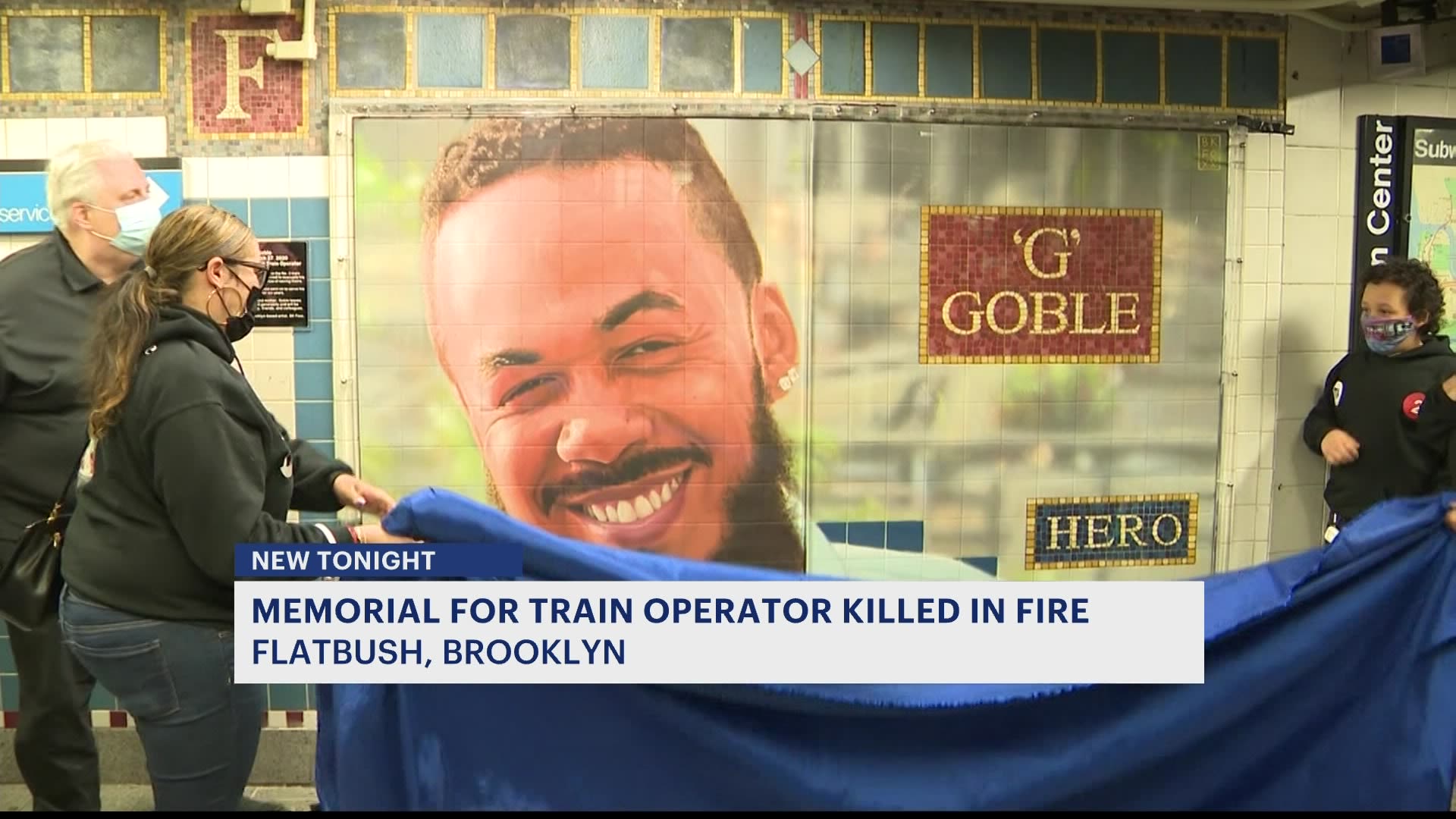 MTA, TWU Local 100 and family unveil memorial at Brooklyn subway ...