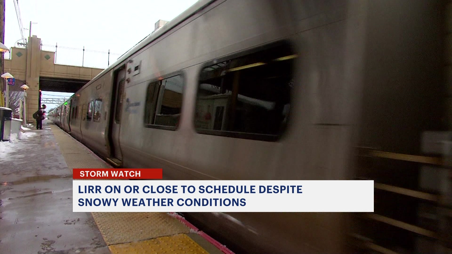 LIRR expected to be on or close to schedule despite snowy weather