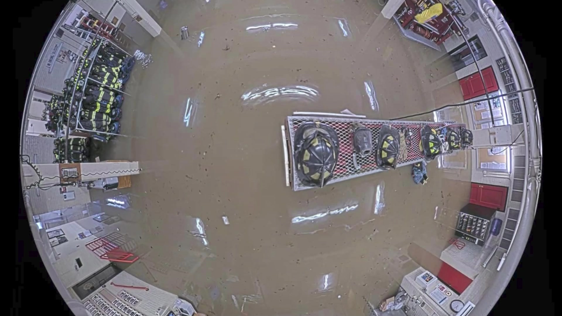 News 12 | Long Island | Flooded Firehouse Doesnt Stop Port Jefferson ...