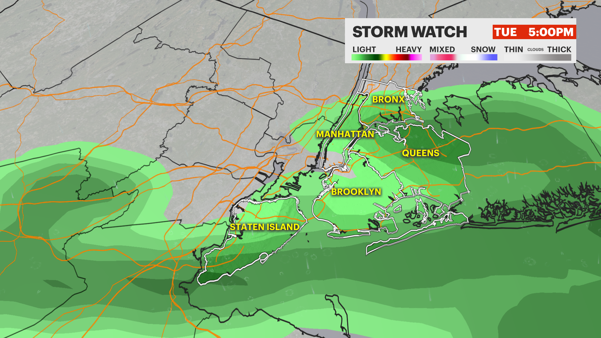 News 12 | Bronx | Sunny Monday Chance For Heavy Rain Returns To New ...