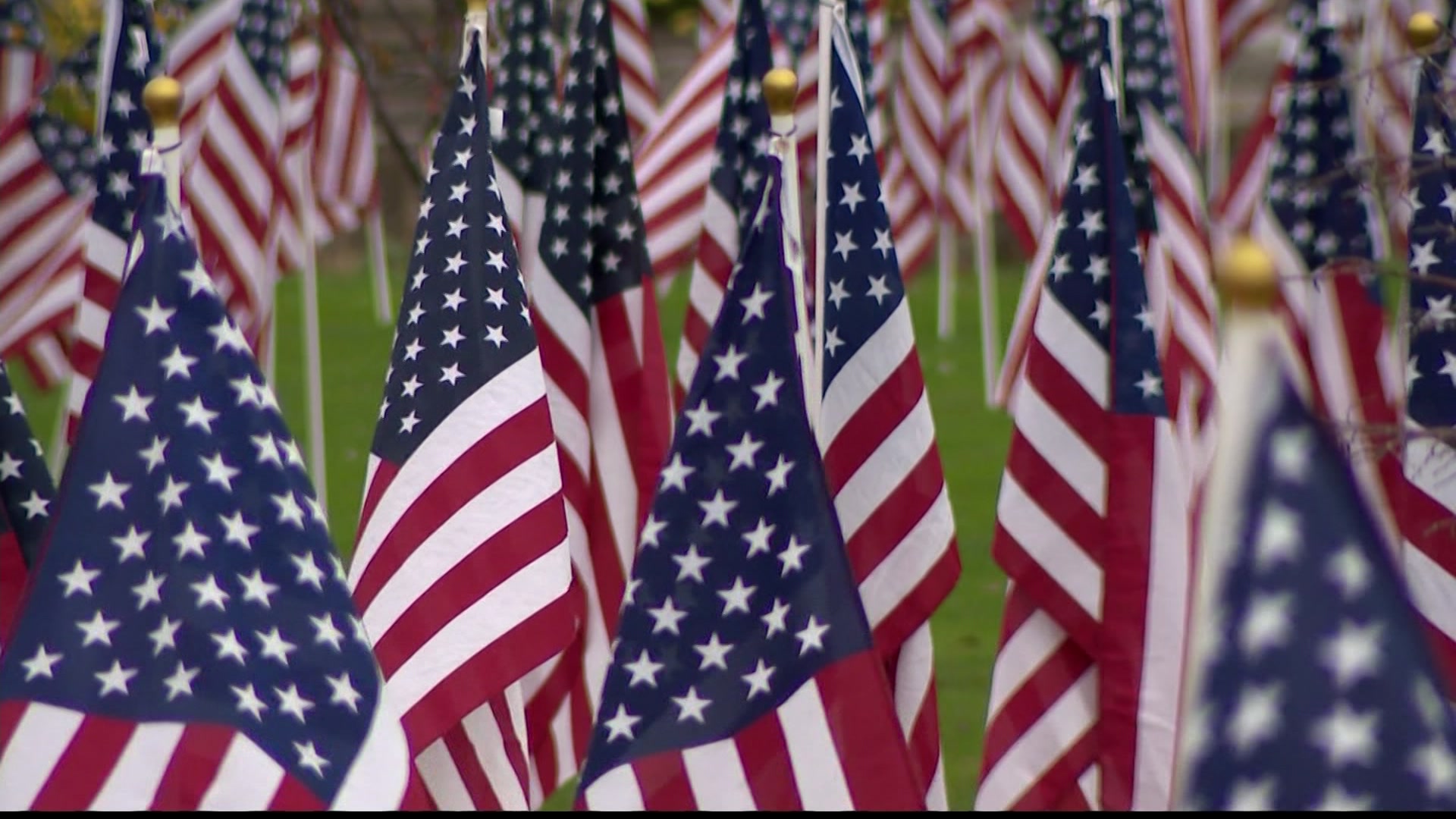 News 12 | Brooklyn | Field Of Flags Fly In Norwalk As City Gets ...