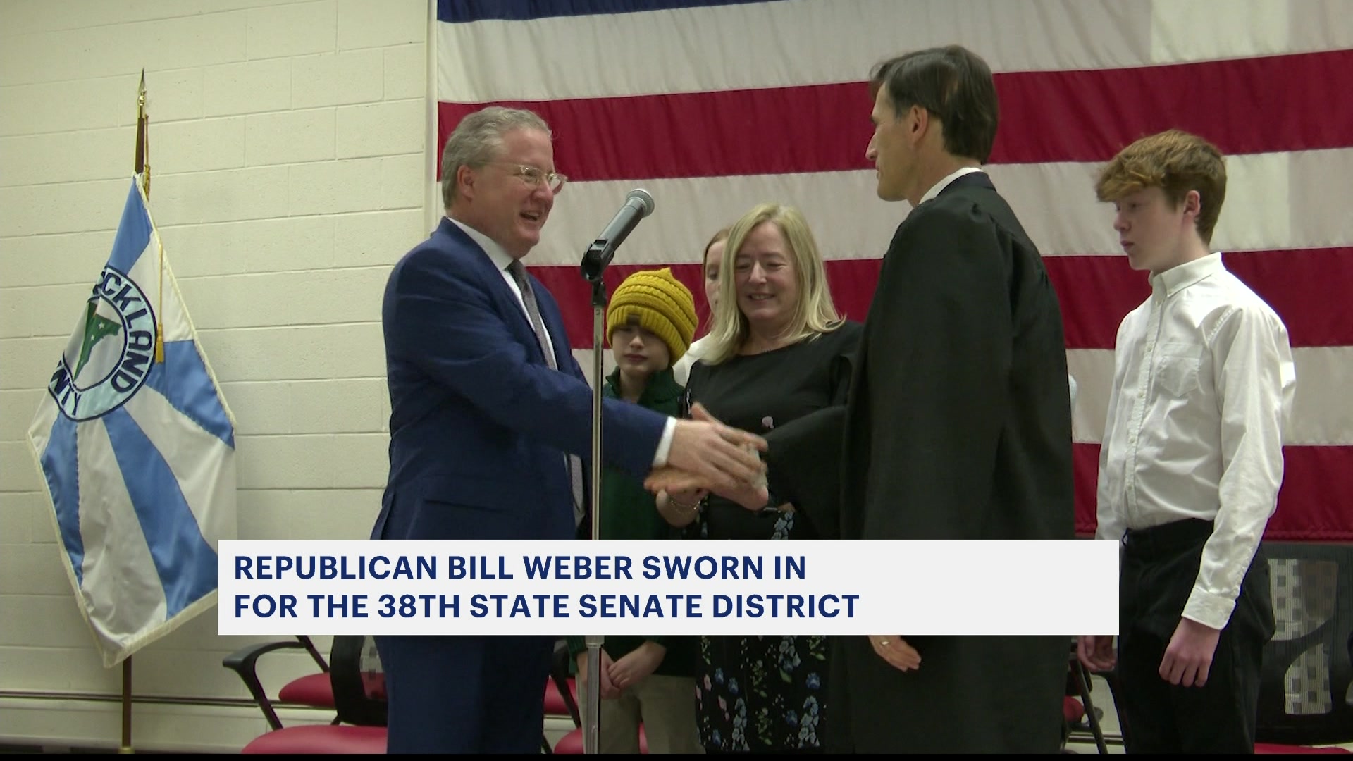 News 12 | Westchester | The Real Work Begins Republican Bill Weber ...