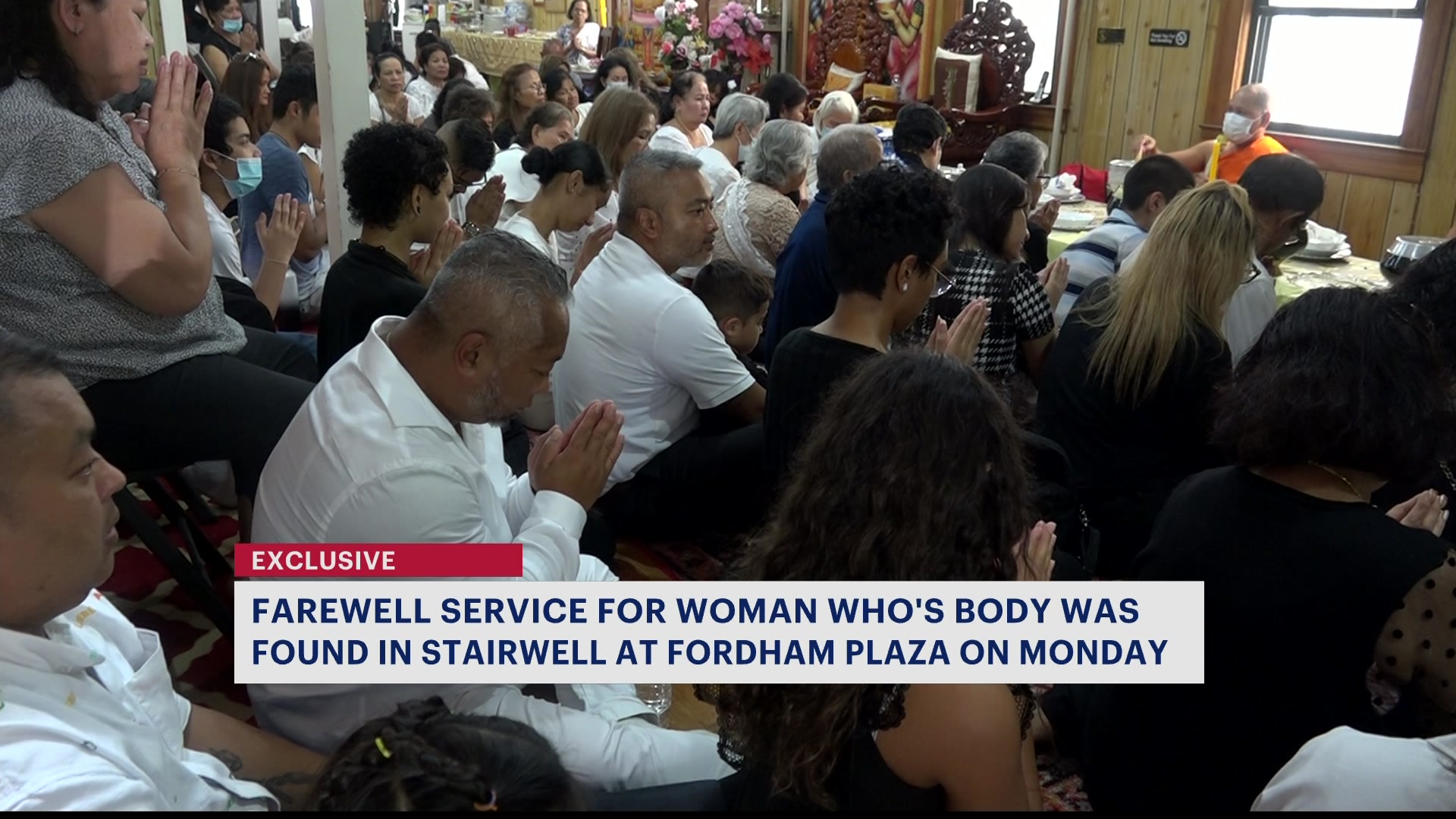 News 12 | Brooklyn | Funeral Held For Woman Found Dead In Stairwell ...