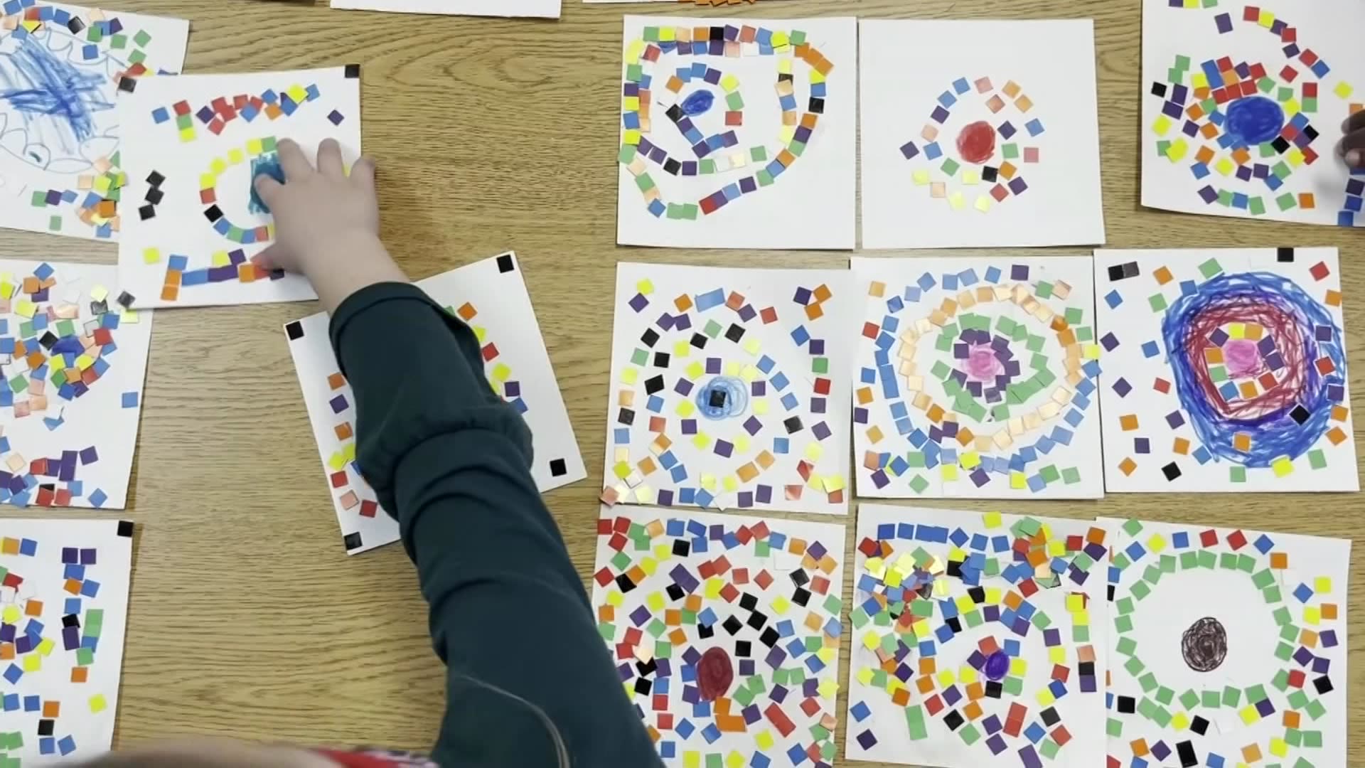 Deer Park students create art inspired by Alma Woodsey Thomas to honor ...