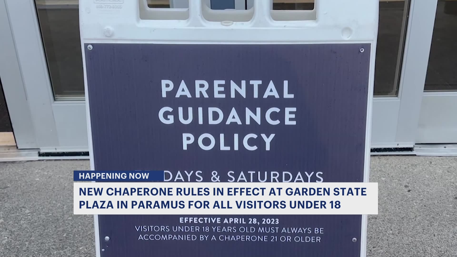 Mall chaperone policy now in effect at Garden State Plaza Mall