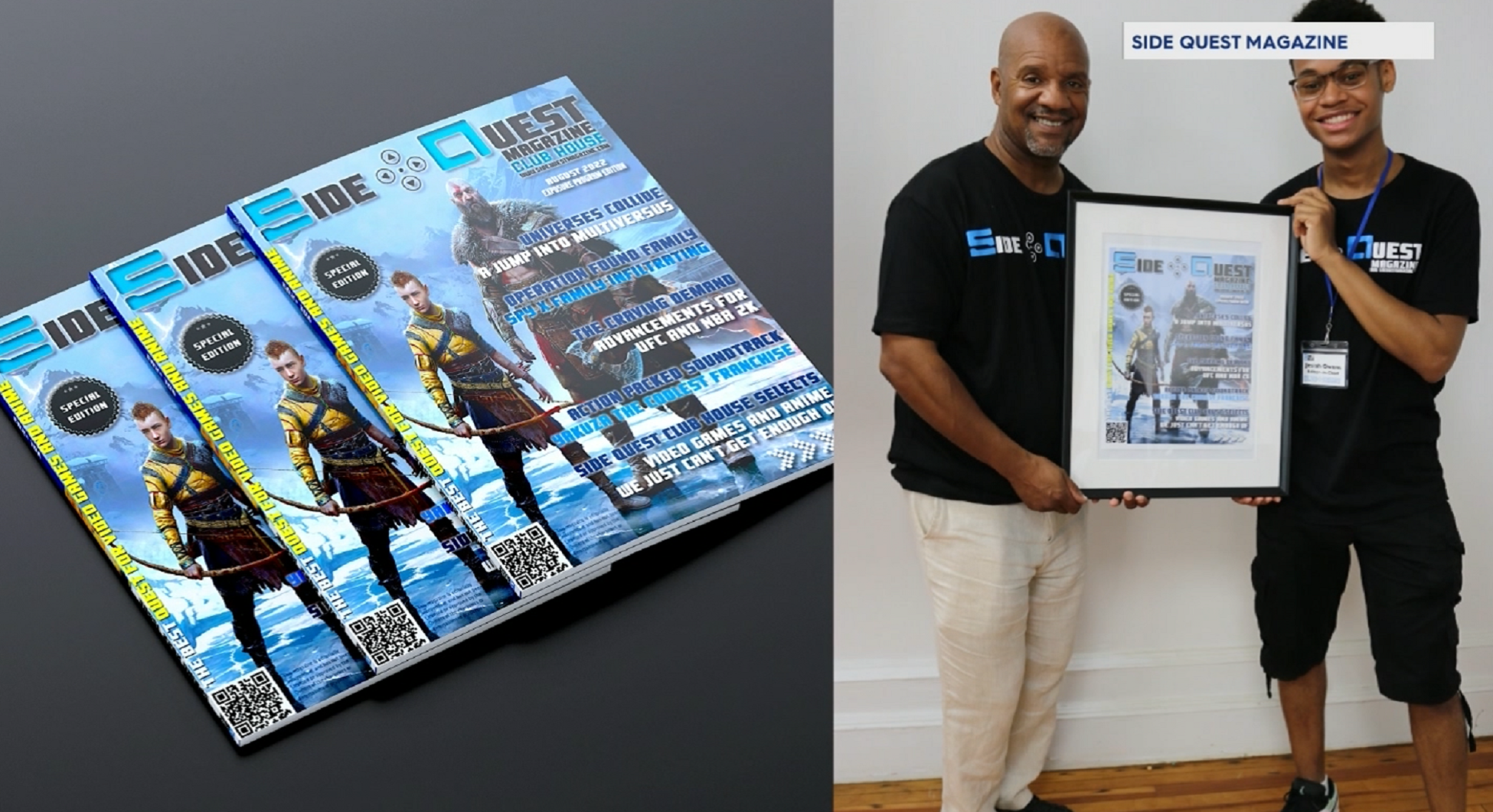 News 12 | New Jersey | Spotlight New Jersey: Side Quest Magazine ...