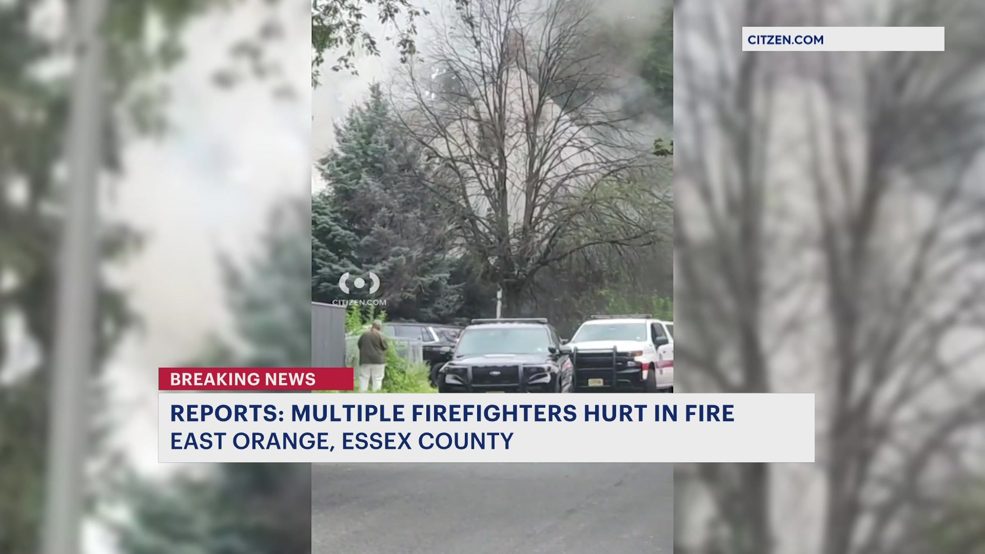 Police: 5 firefighters suffer minor injuries in East Orange fire