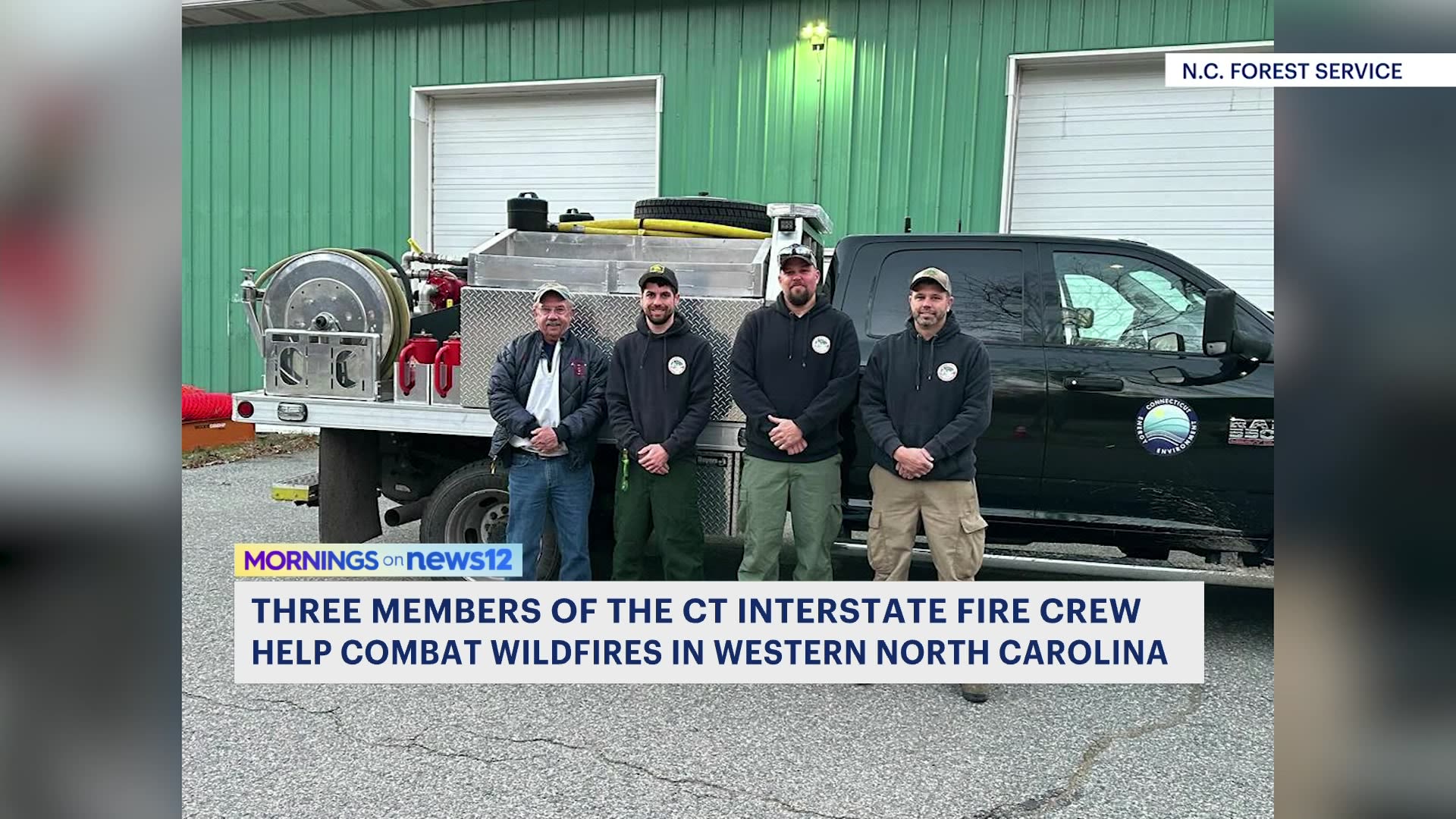 Connecticut Interstate Fire Crew aids North Carolina wildfire battle