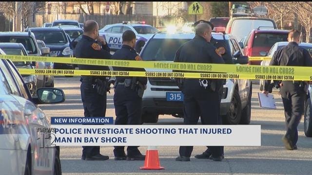 Police: Man injured in Bay Shore shooting