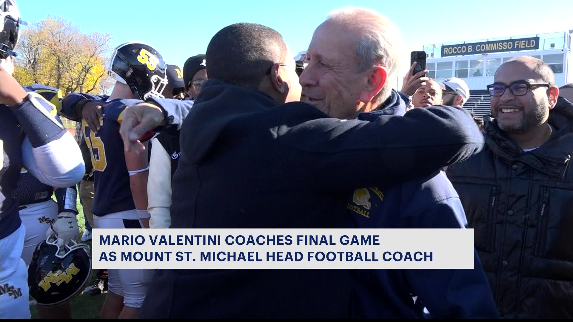 Mount St. Michael Academy's Mario Valentini coaches final game after 40 ...