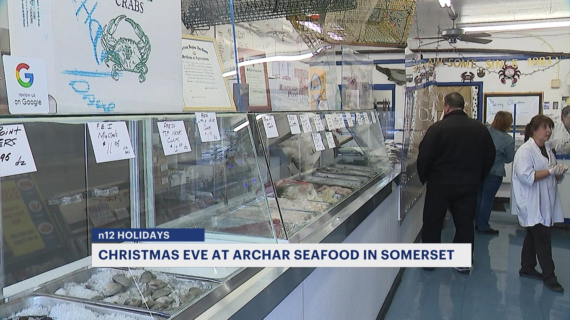 News 12 | New Jersey | Celebrating Feast Of The Seven Fishes Christmas ...