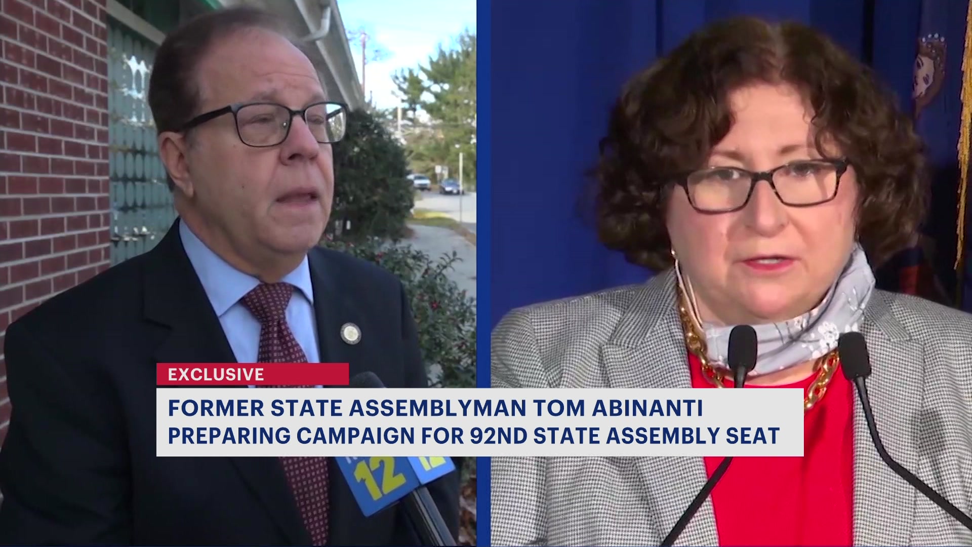News 12 | Westchester | Former Assemblyman Tom Abinanti prepares run ...