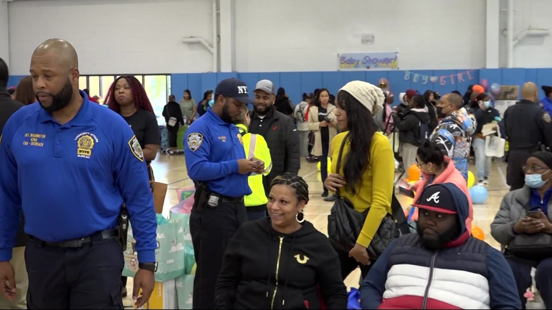'The NYPD is here for them.' NYPD hosts Bronx community baby shower ...