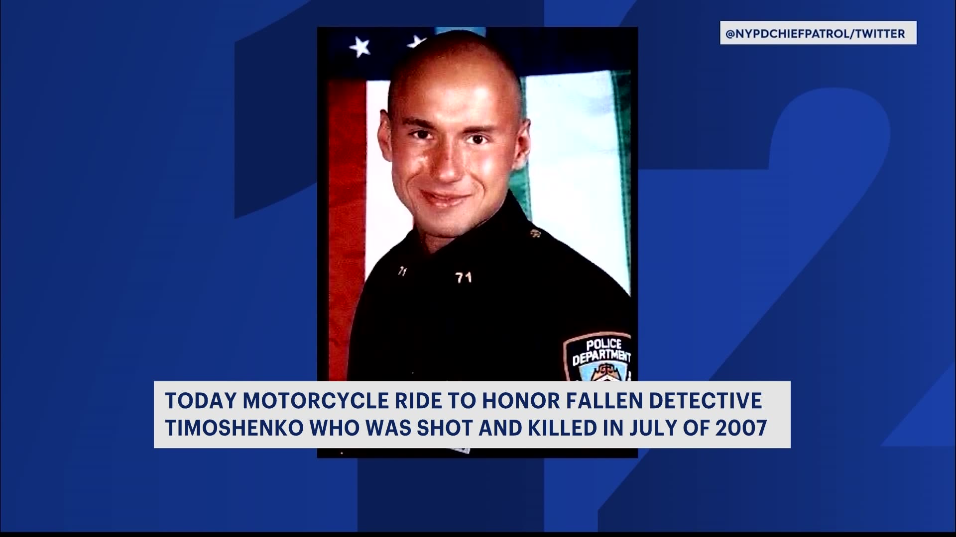 Ride to remember: Memorial motorcycle ride honors fallen NYPD detective