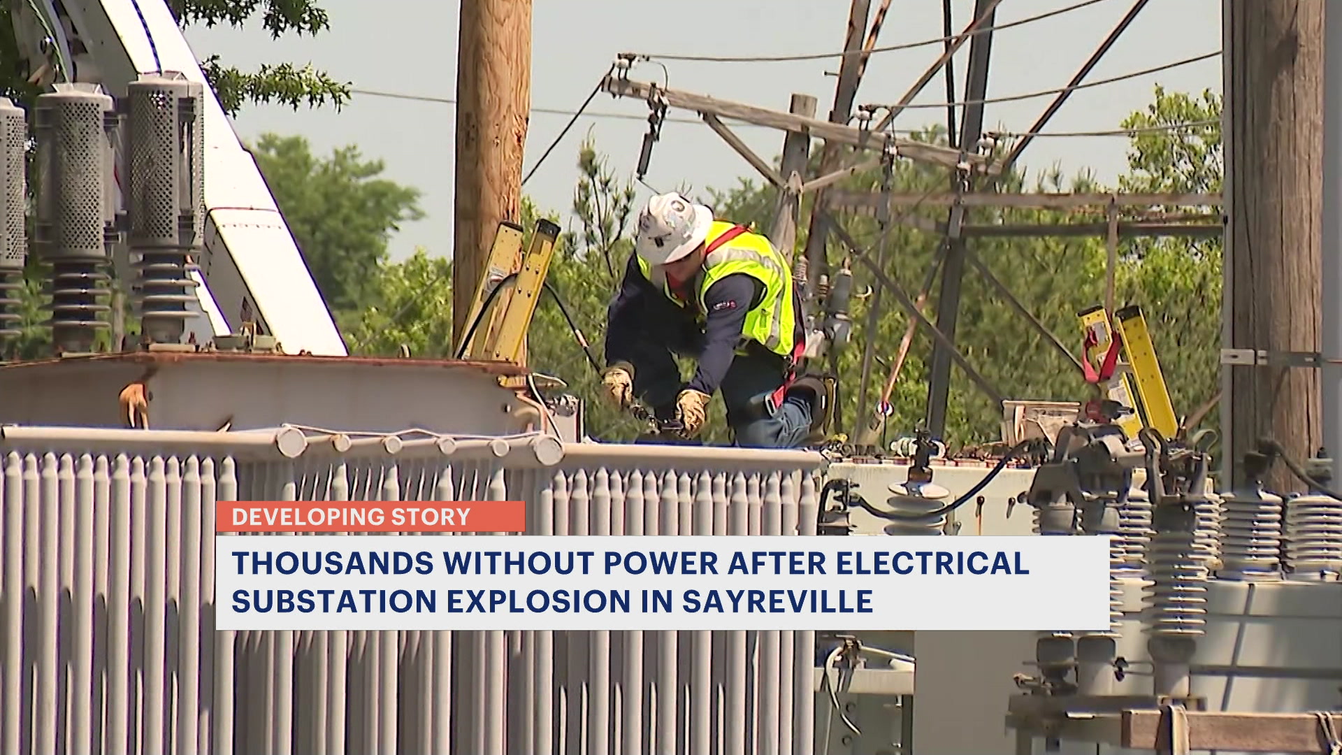 Police: 1 person injured in explosion at Sayreville power station ...