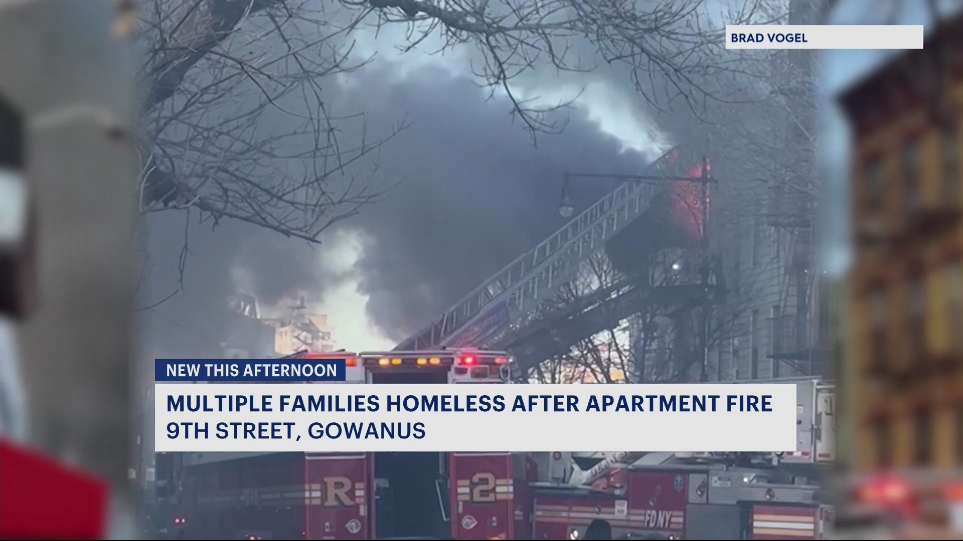 Fire tears through 2 Gowanus buildings, leaving several families ...