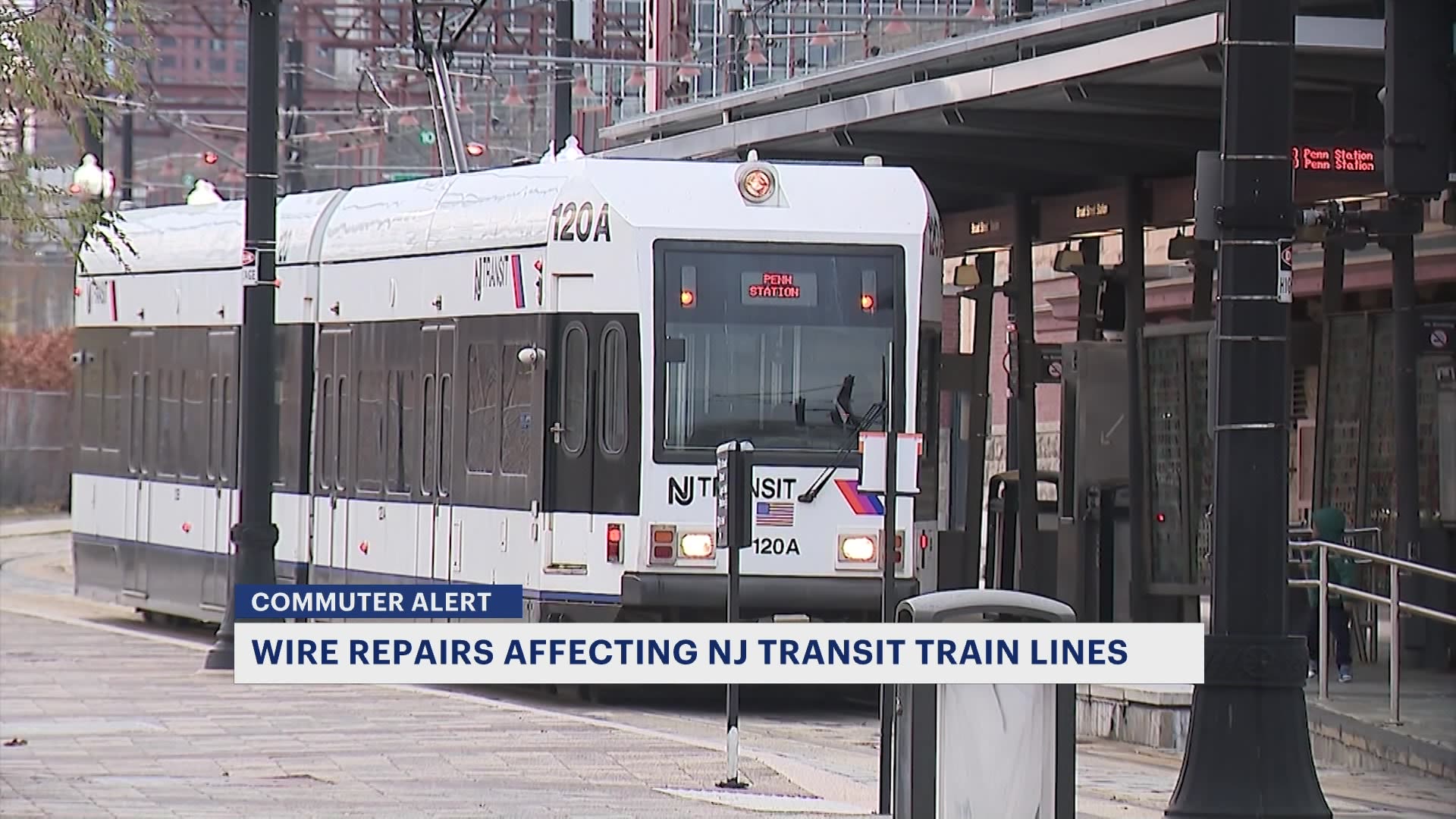 NJ Transit: Overhead wire repairs near Mount Tabor impacting service