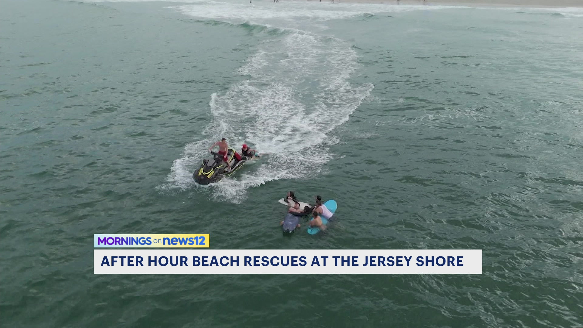 Dozens of rescues reported after lifeguards' hours at the Jersey Shore
