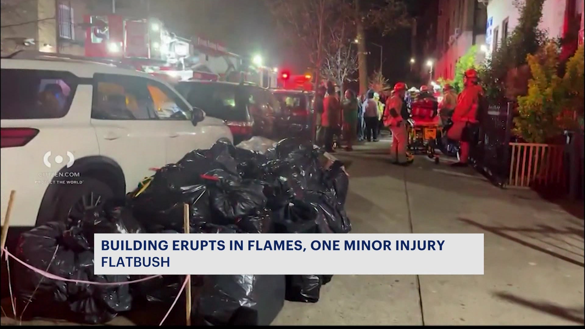 FDNY: 1 injured in Flatbush building fire
