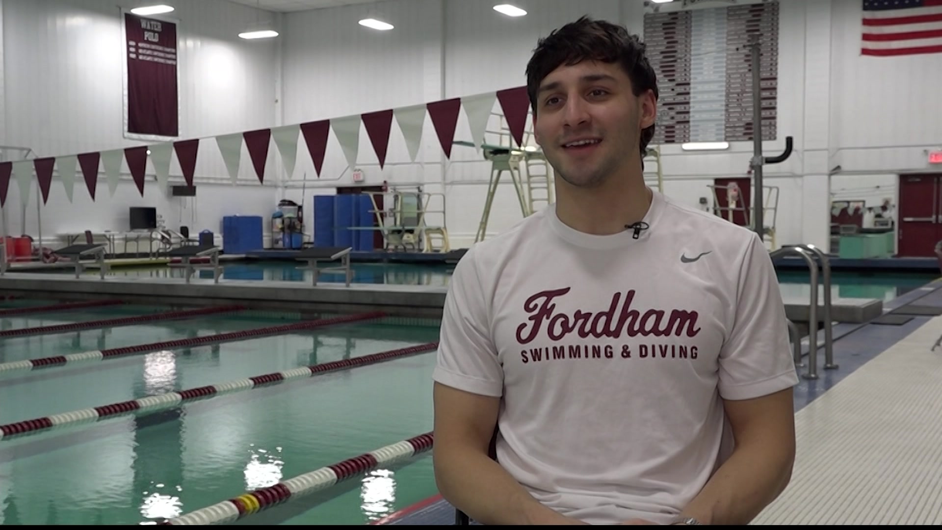 News 12 | Long Island | Fordham University swimmer qualifies for 2024 ...