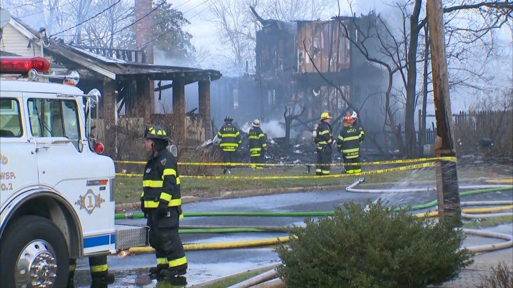 Officials: Wind, propane fueled massive fire that destroyed 3 homes