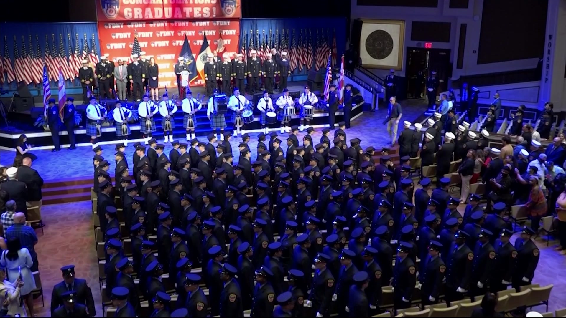FDNY holds graduation ceremony for first EMT class of 2023