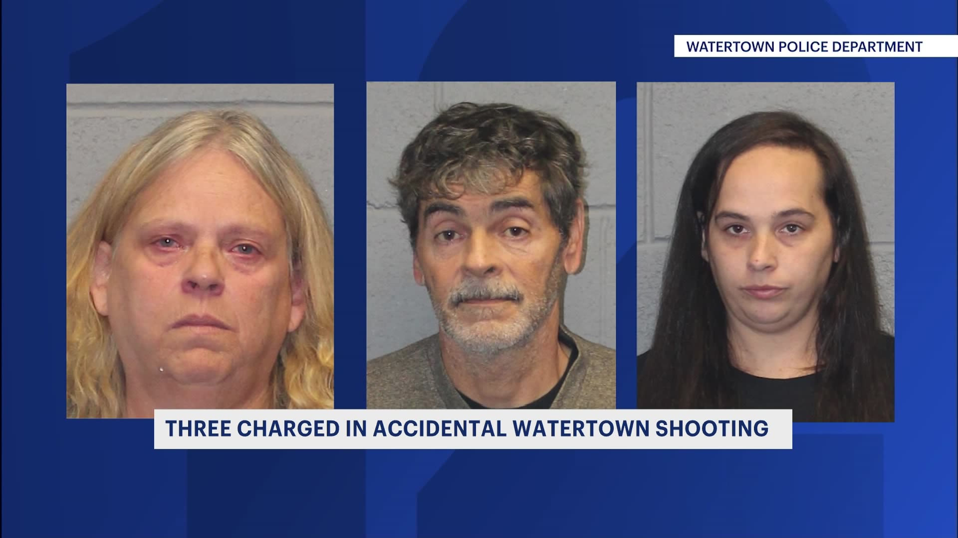 Police: 3 charged in connection to accidental shooting of Watertown teen