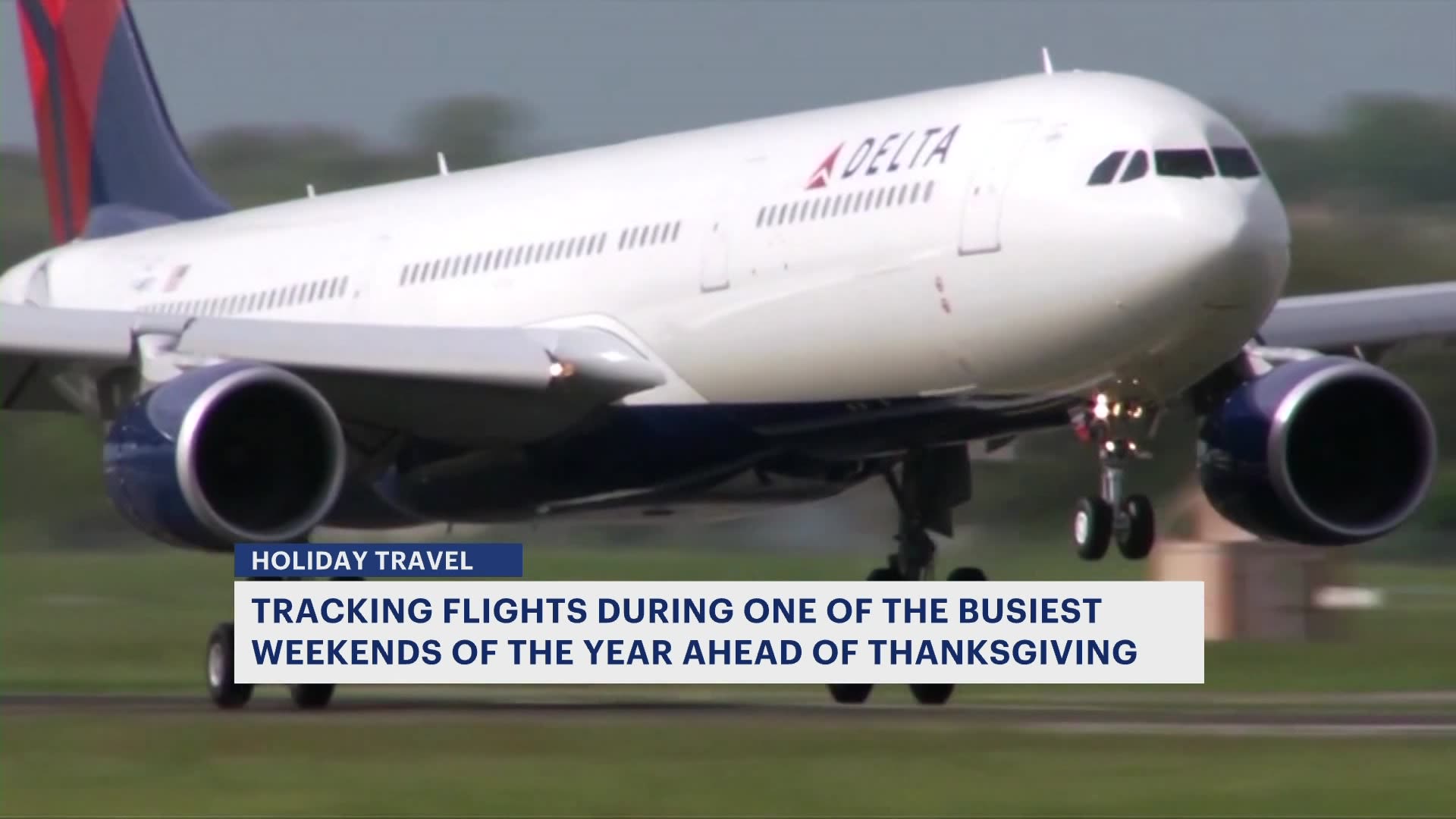 Tracking flights during one of the busiest travel weekends of the year