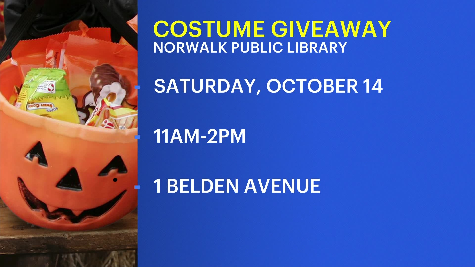 Norwalk Public Library hosting costume giveaway program Saturday