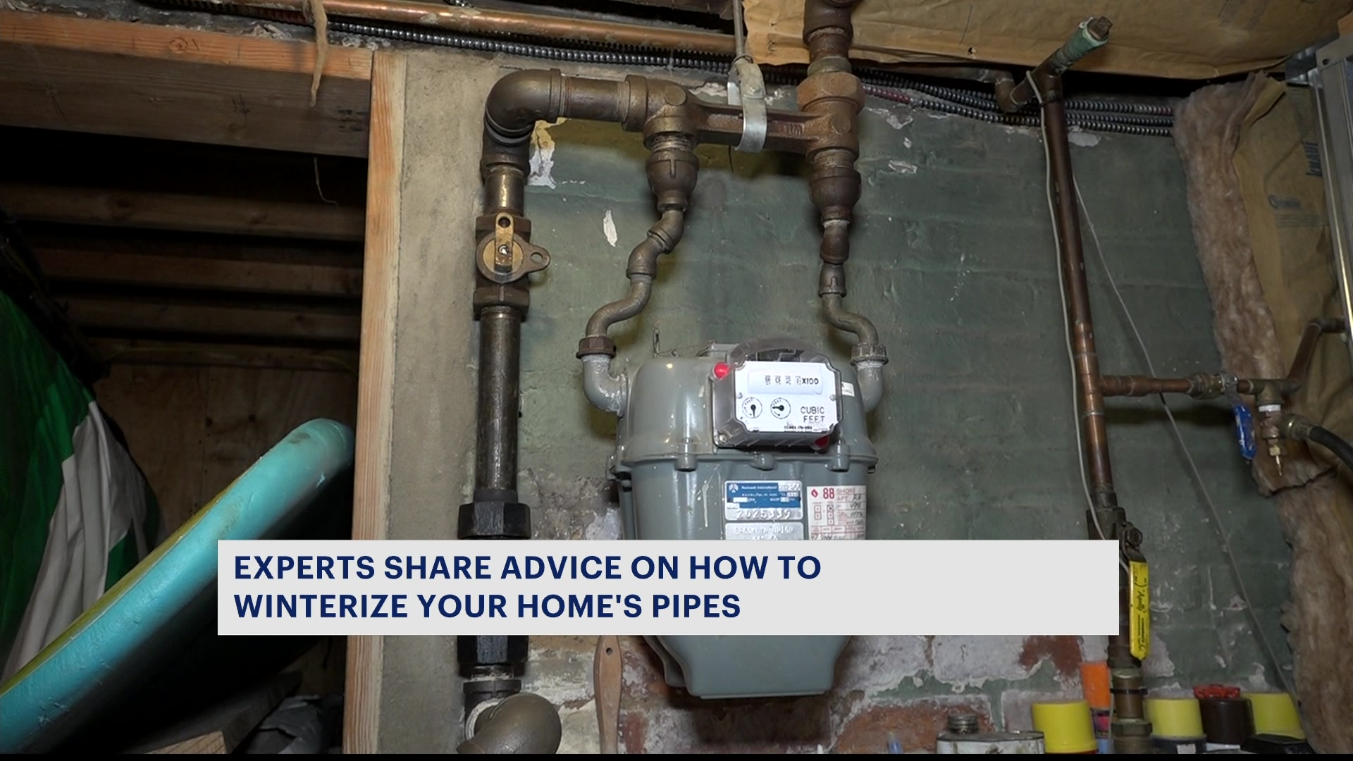 Expert gives insight on winterizing pipes as temps set to drop citywide