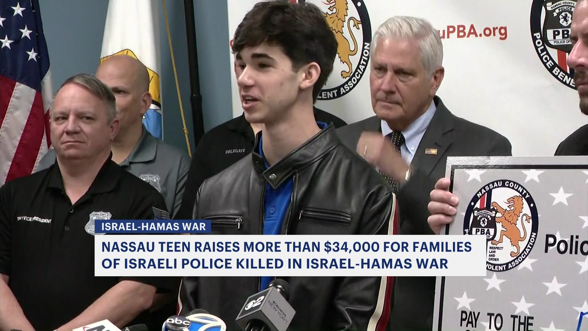 Long Island teen raises $34,000 for families of Israeli officers killed ...