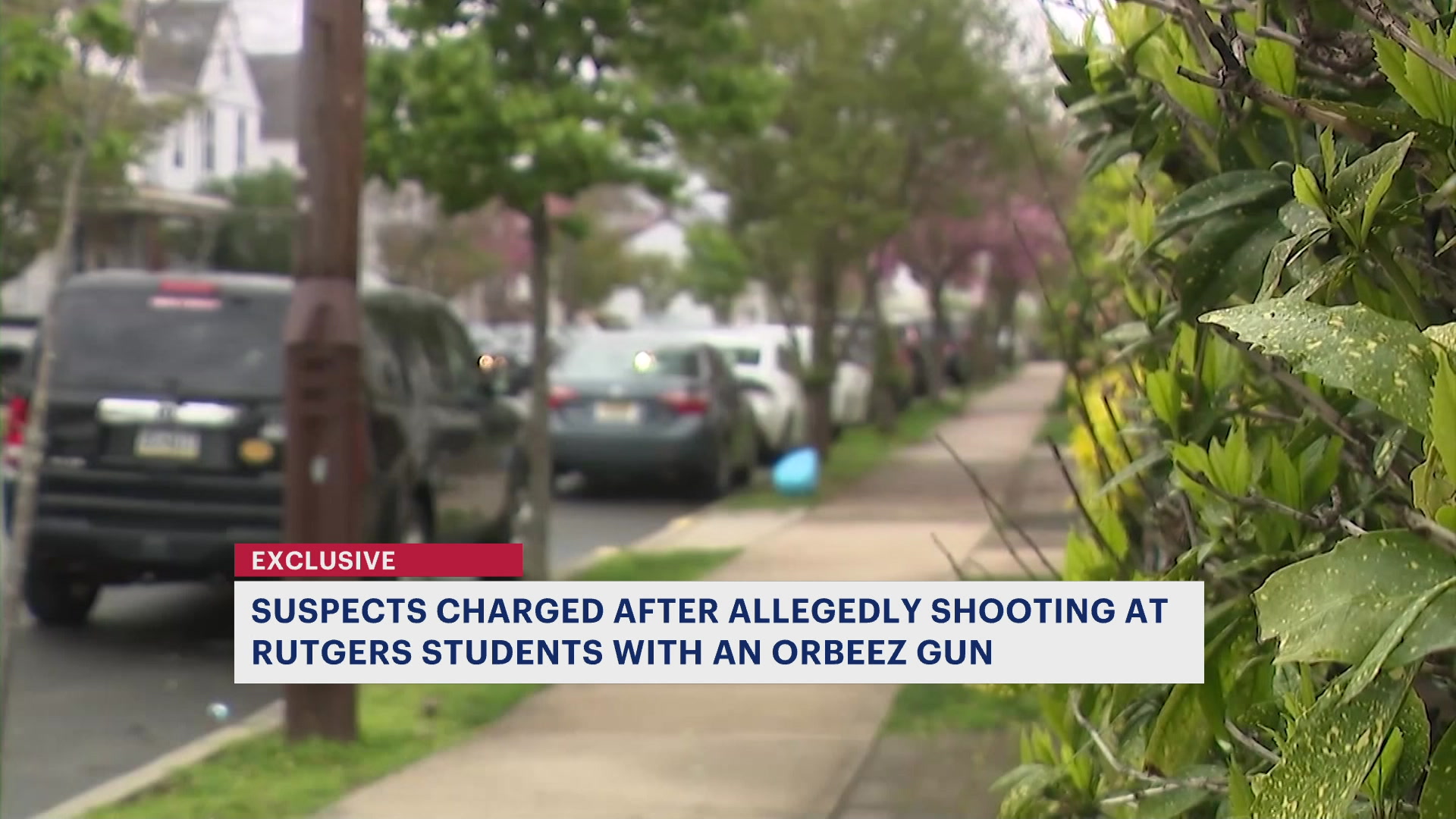 Rutgers police: Person charged for shooting people with Orbeez gun