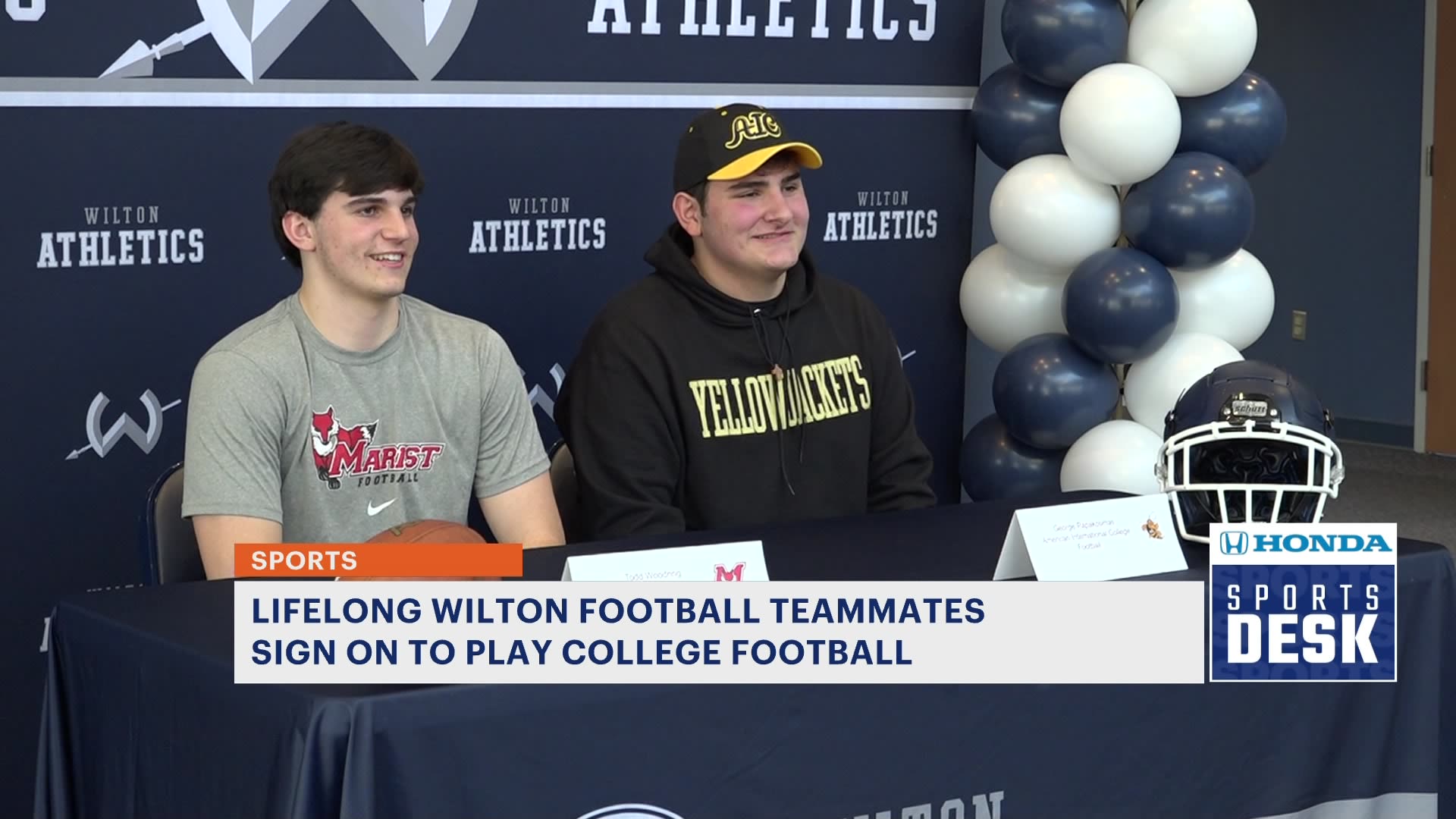 2 News 12 Connecticut Scholar Athletes sign their national letter of ...