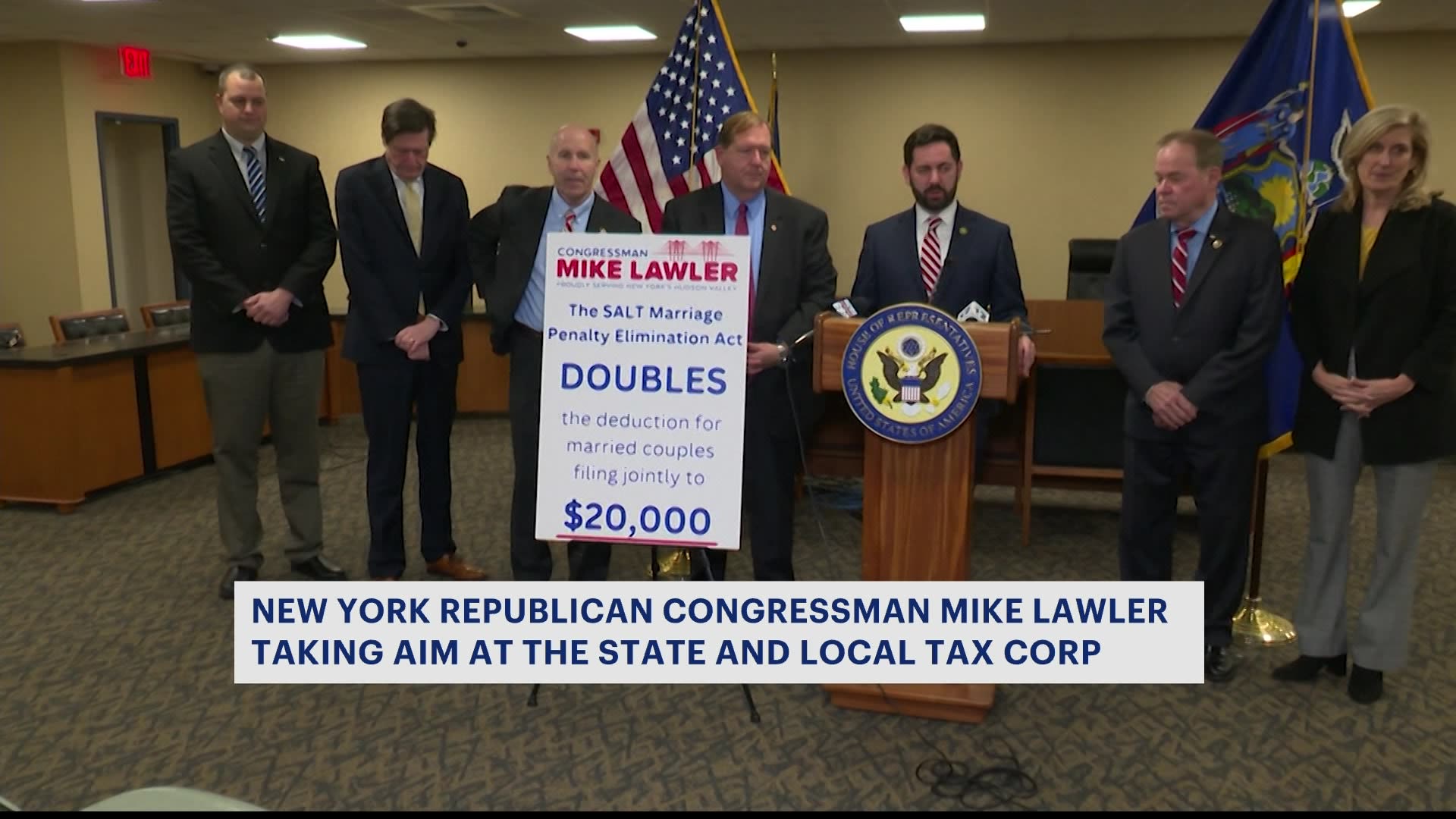 'We need a bipartisan solution:' Rep. Lawler takes aim at SALT deduction cap for married couples