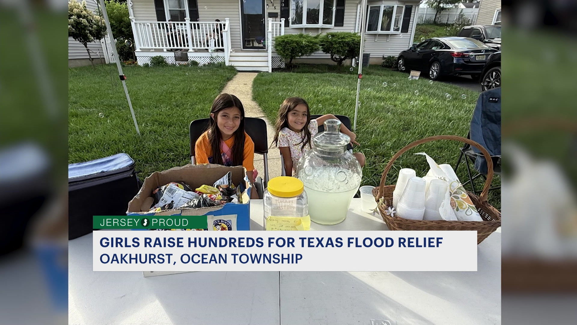 Jersey Proud: Oakhurst kids raise money for Texas flood victims with ...