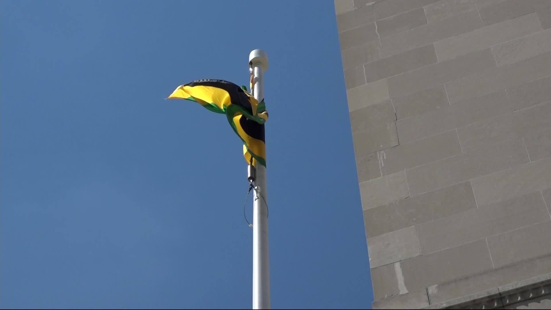Bronx Borough Hall raises flag to celebrate 60 years of Jamaican ...