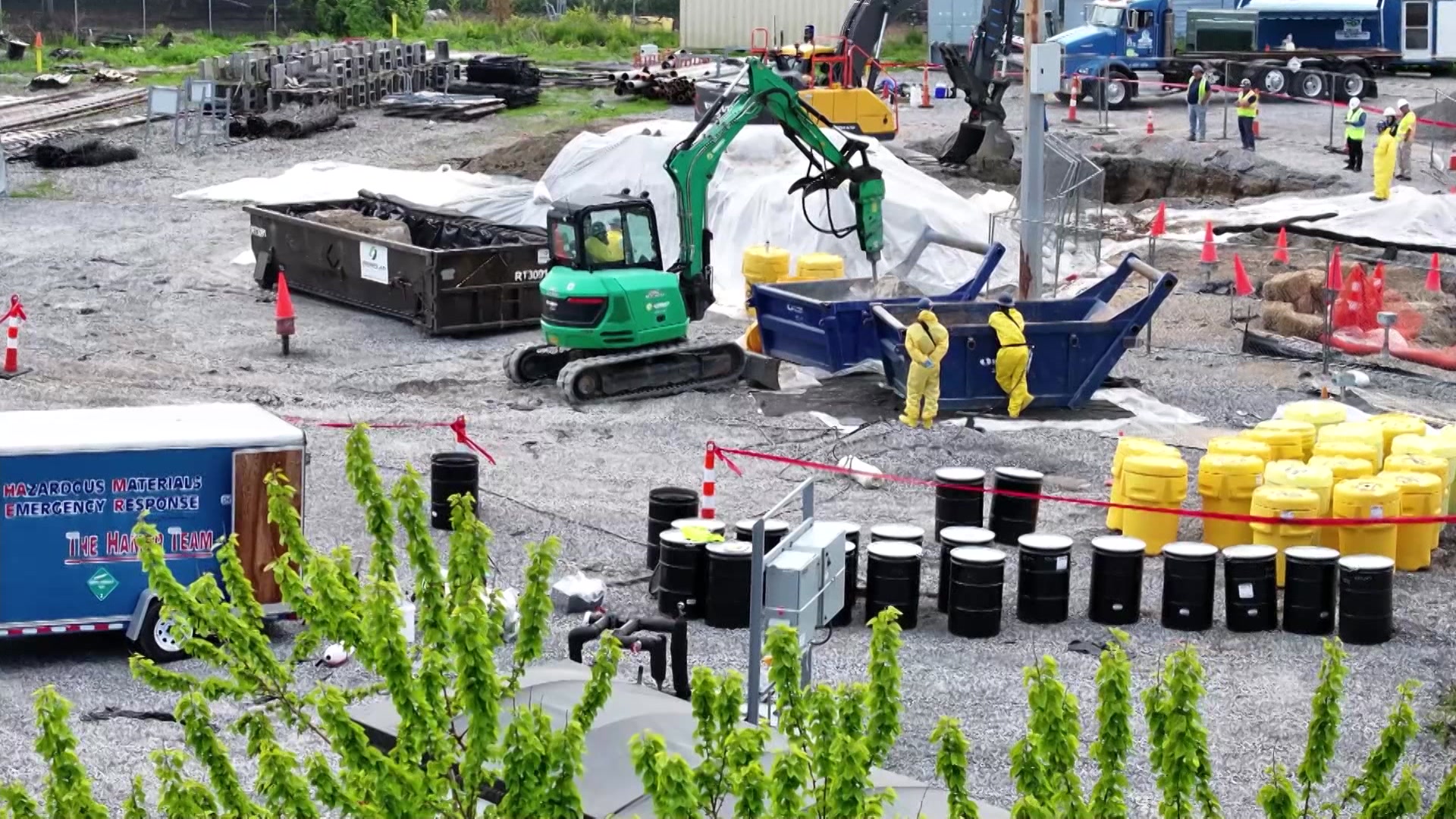 News 12 | Long Island | State DEC: Additional chemical drums found at ...