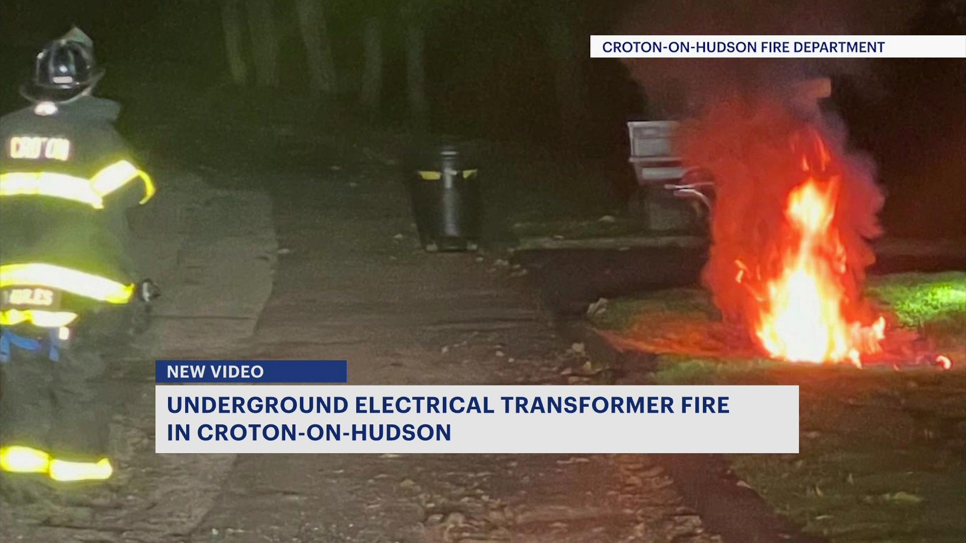 News 12 | Long Island | Transformer Fire Erupts Below Ground In Croton ...