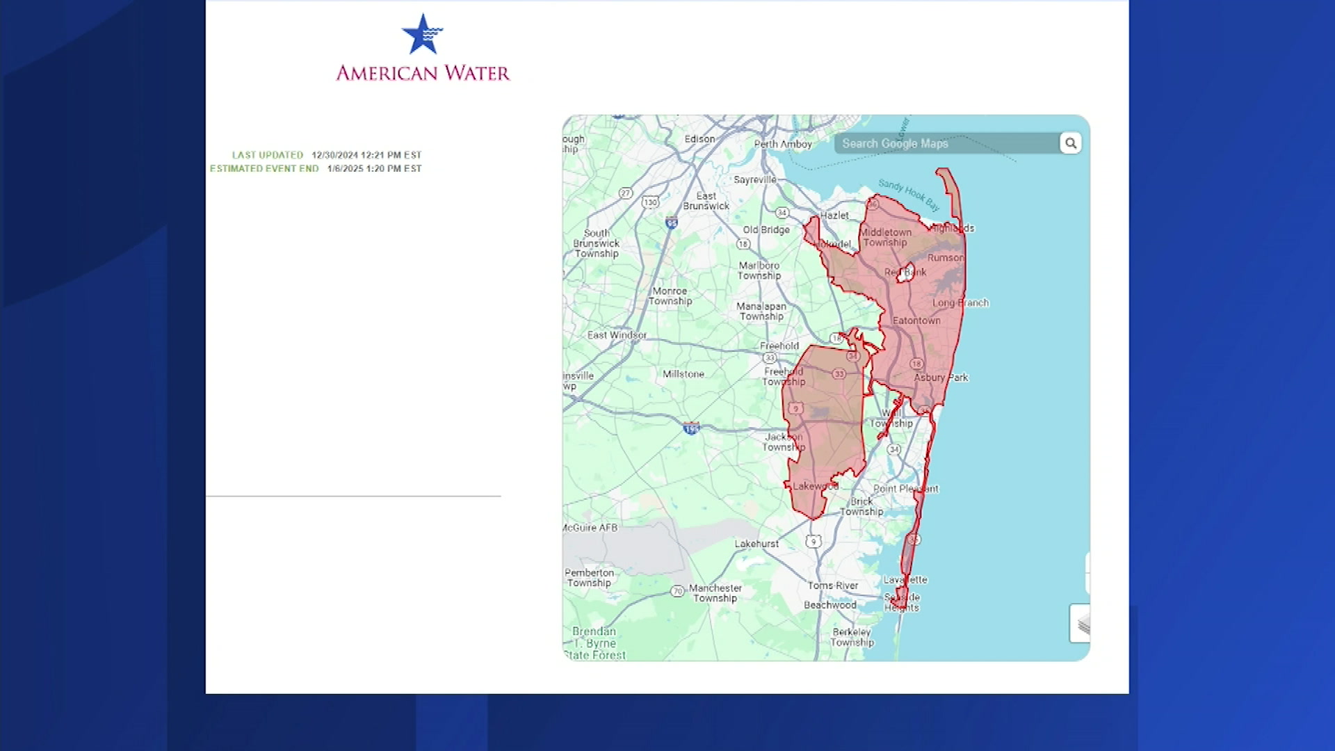 Bad tasting and smelling drinking water causes concern in Ocean and ...